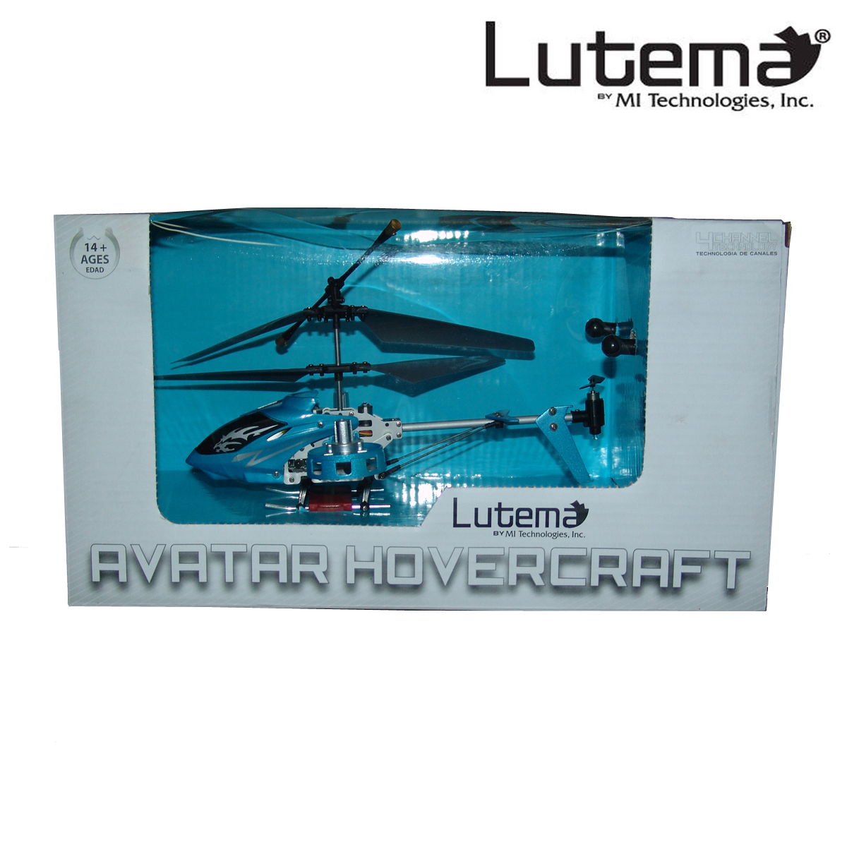 Lutema Avatar Hovercraft 4CH Remote Control Helicopter - Blue | eBay