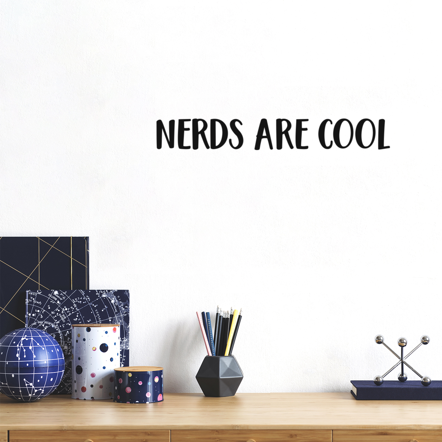 Nerds are Cool - Black 3" x 20" Wall Art Decal Vinyl Sticker | eBay