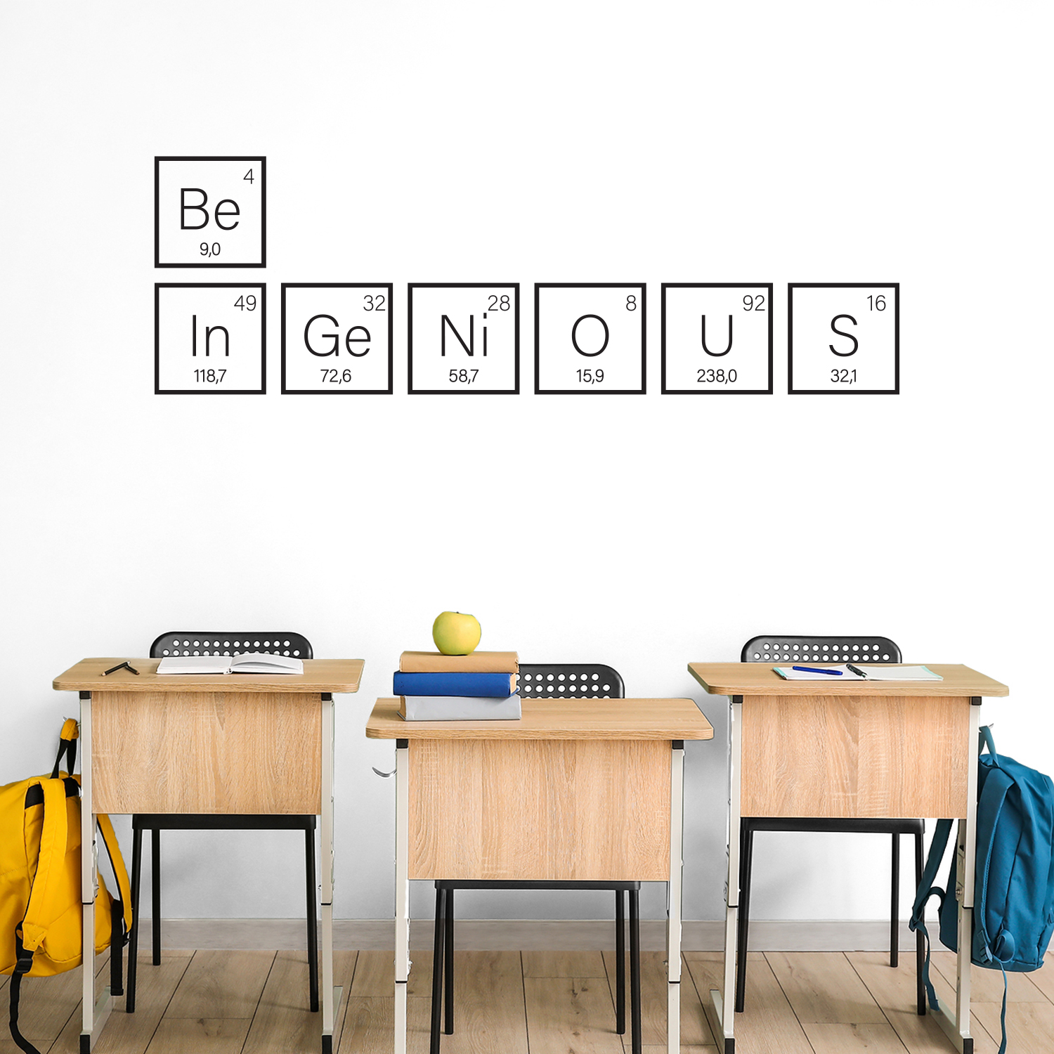 Be in Ge in O US - Black 20" x 62" Wall Art Decal Vinyl Sticker | eBay